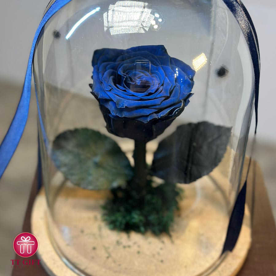 Classic Blue Eternal Rose-TitiGift | Order Flowers & Gifts with ...
